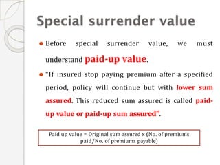 surrender value.pptx