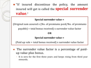 surrender value.pptx