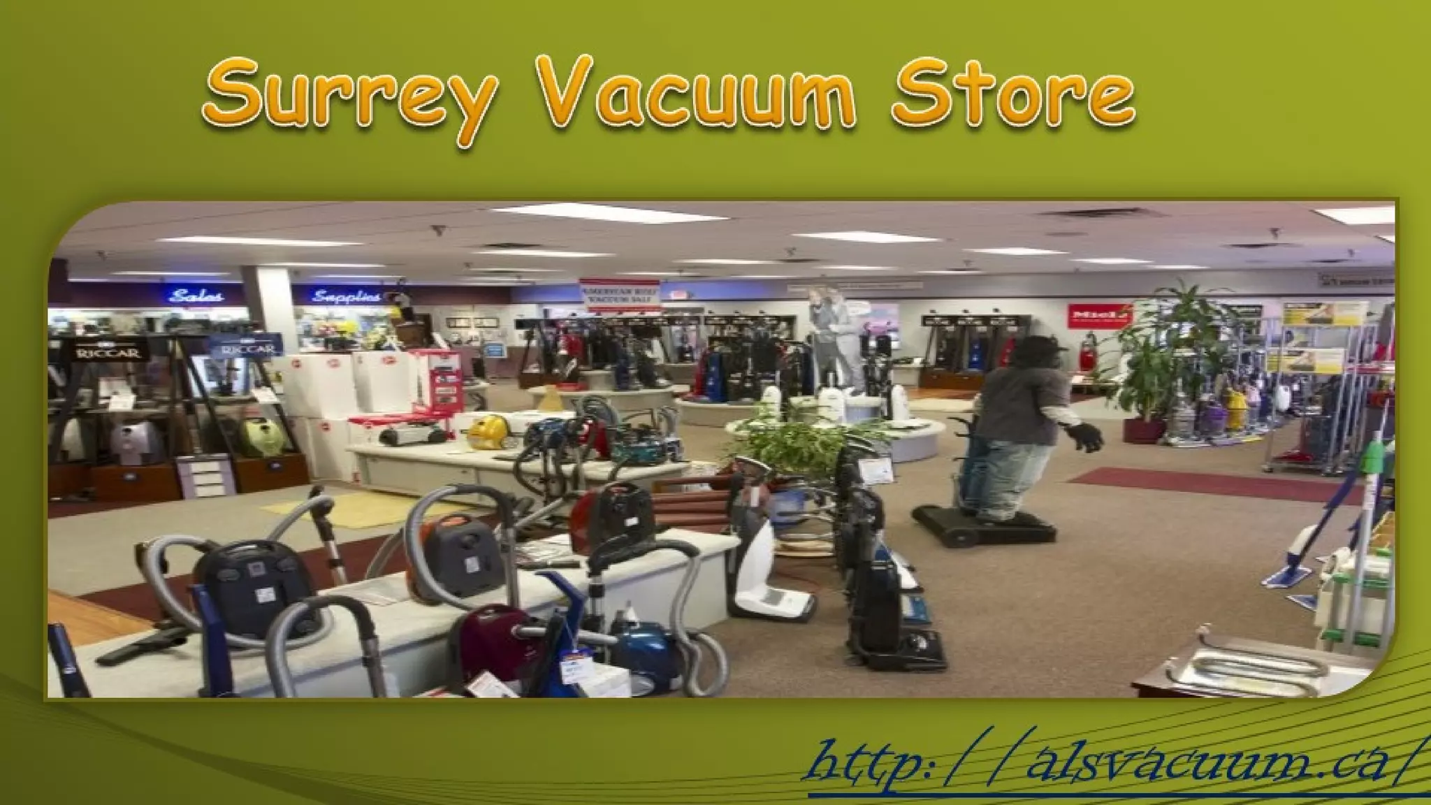 Surrey Vacuum Store | PPT