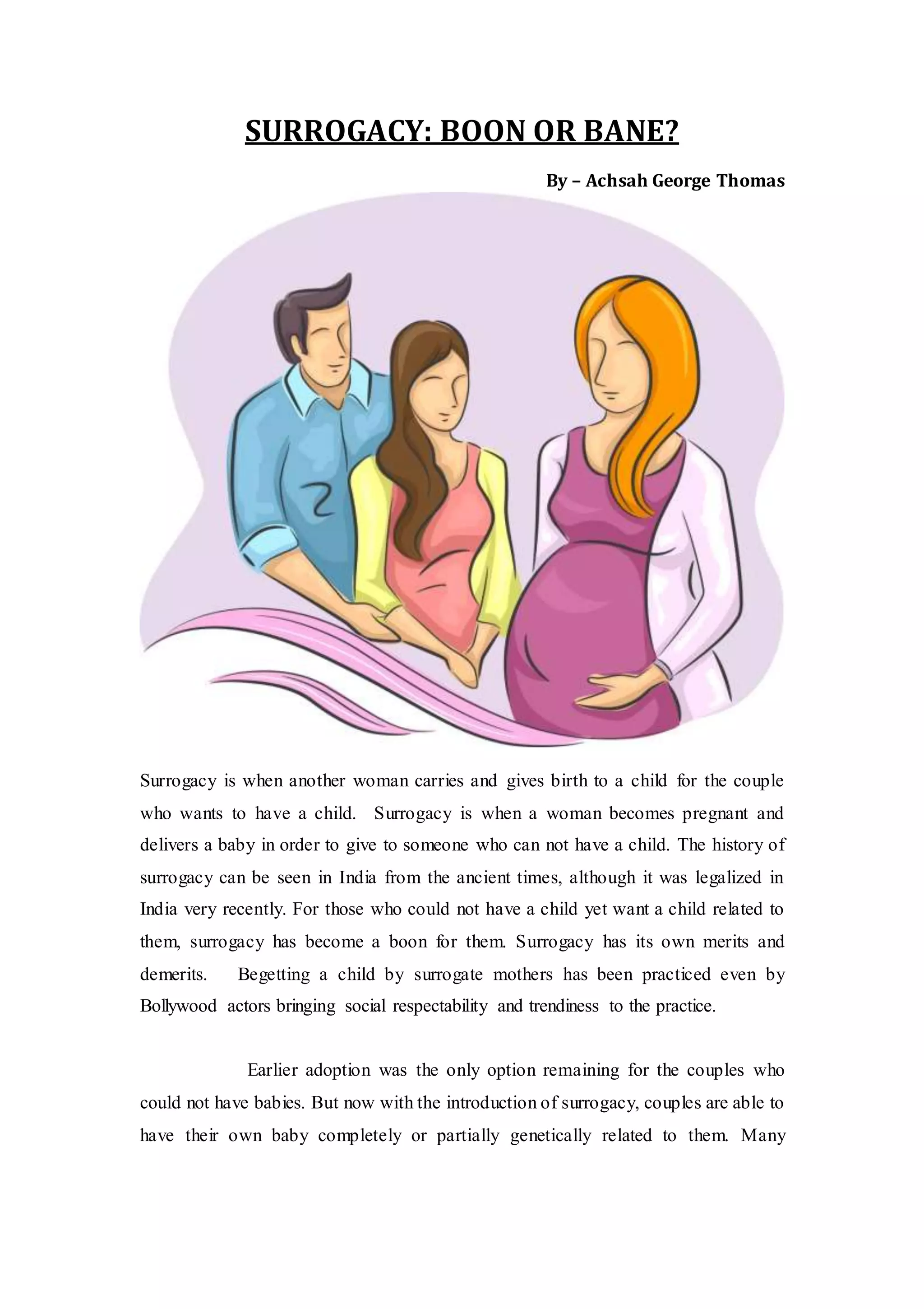 Surrogacy | DOCX
