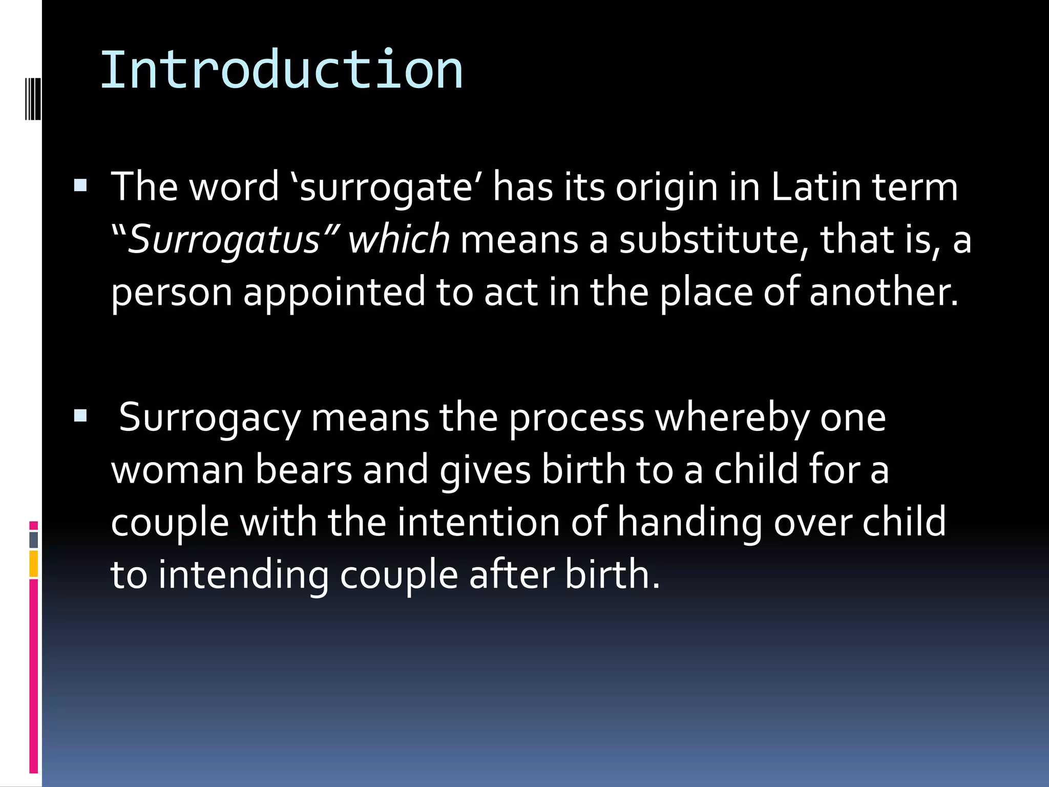 Surrogacy | PPTX