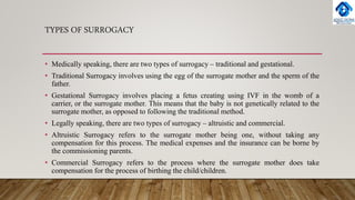 Surrogacy laws-in-India | PPTX | Pregnancy | Reproductive Health