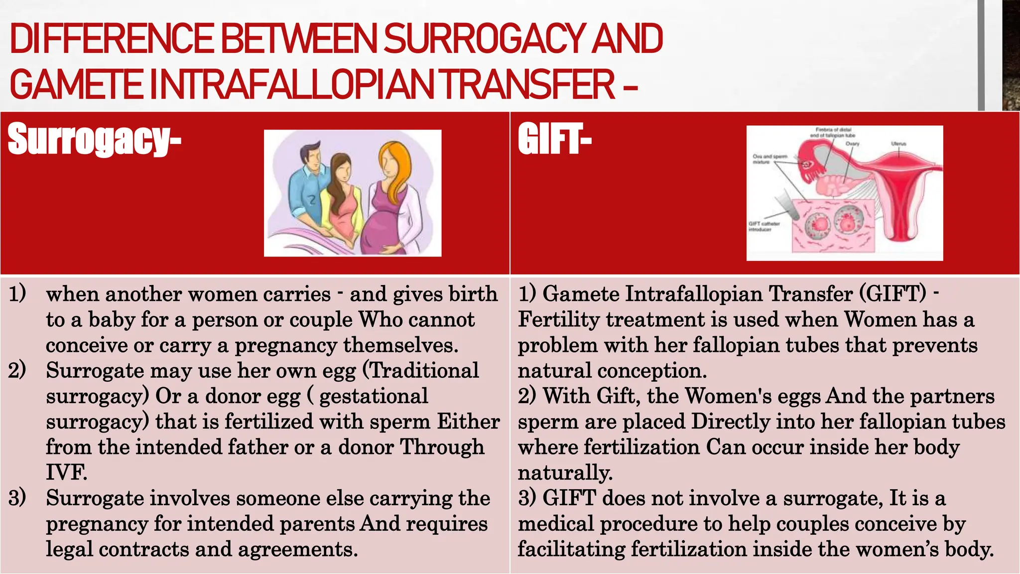 Surrogacy Short Presentation School Pptx