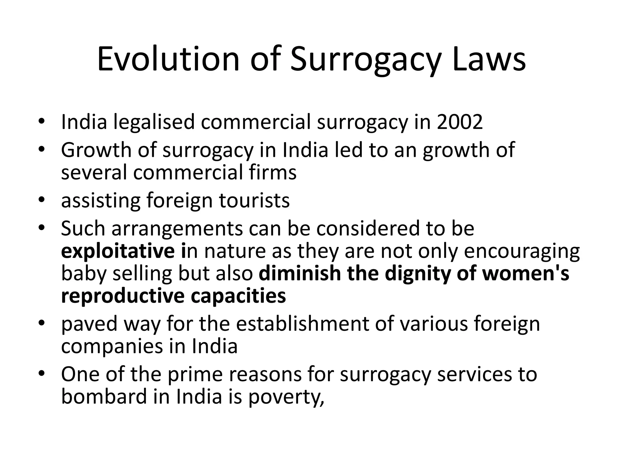 Surrogacy In India with important cases.pptx