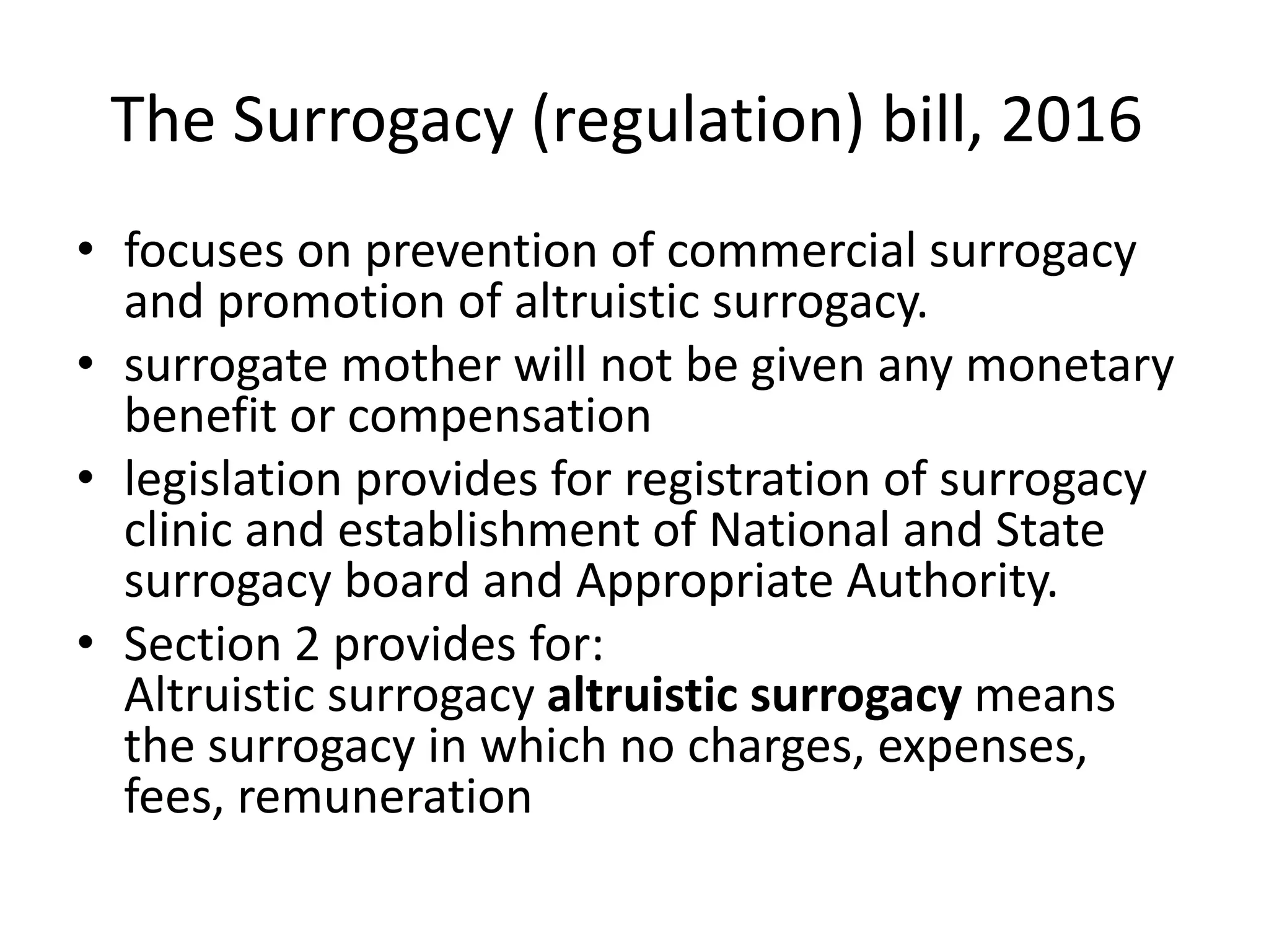 Surrogacy In India with important cases.pptx