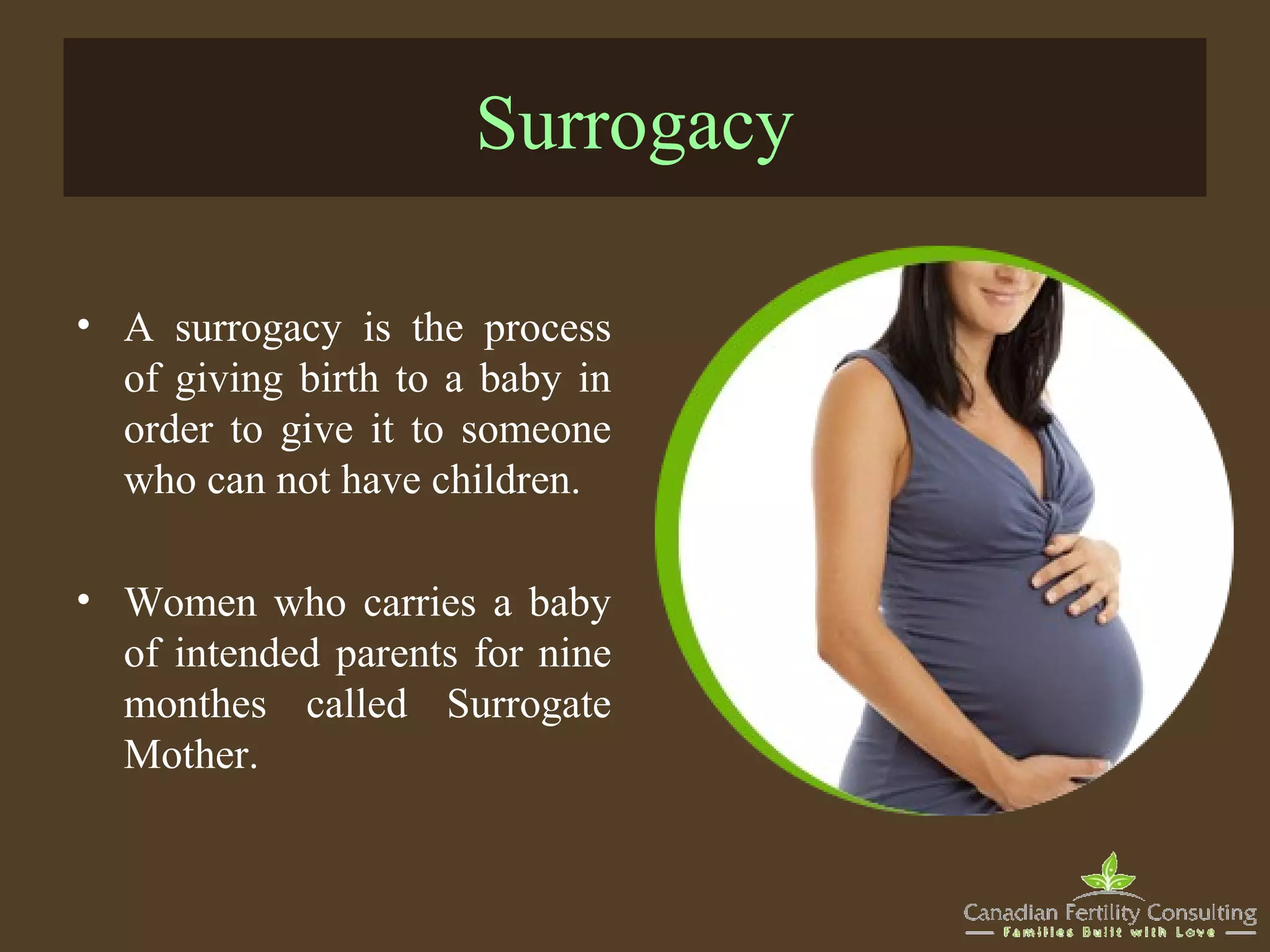 Surrogacy in Ontario | PPT