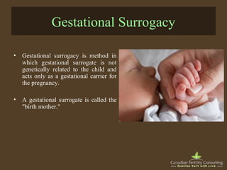 Surrogacy in Ontario | PPT