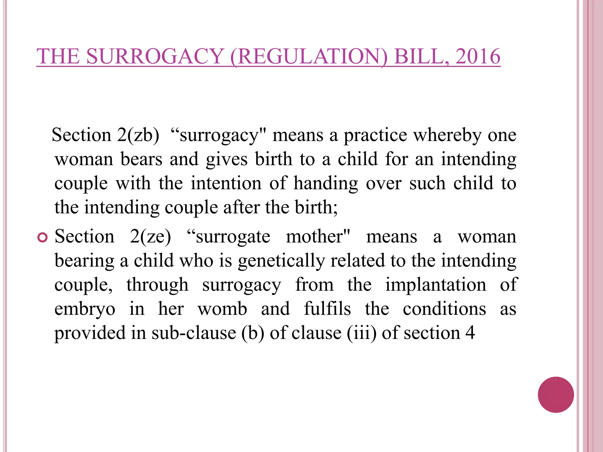 Surrogacy ppt | PPTX