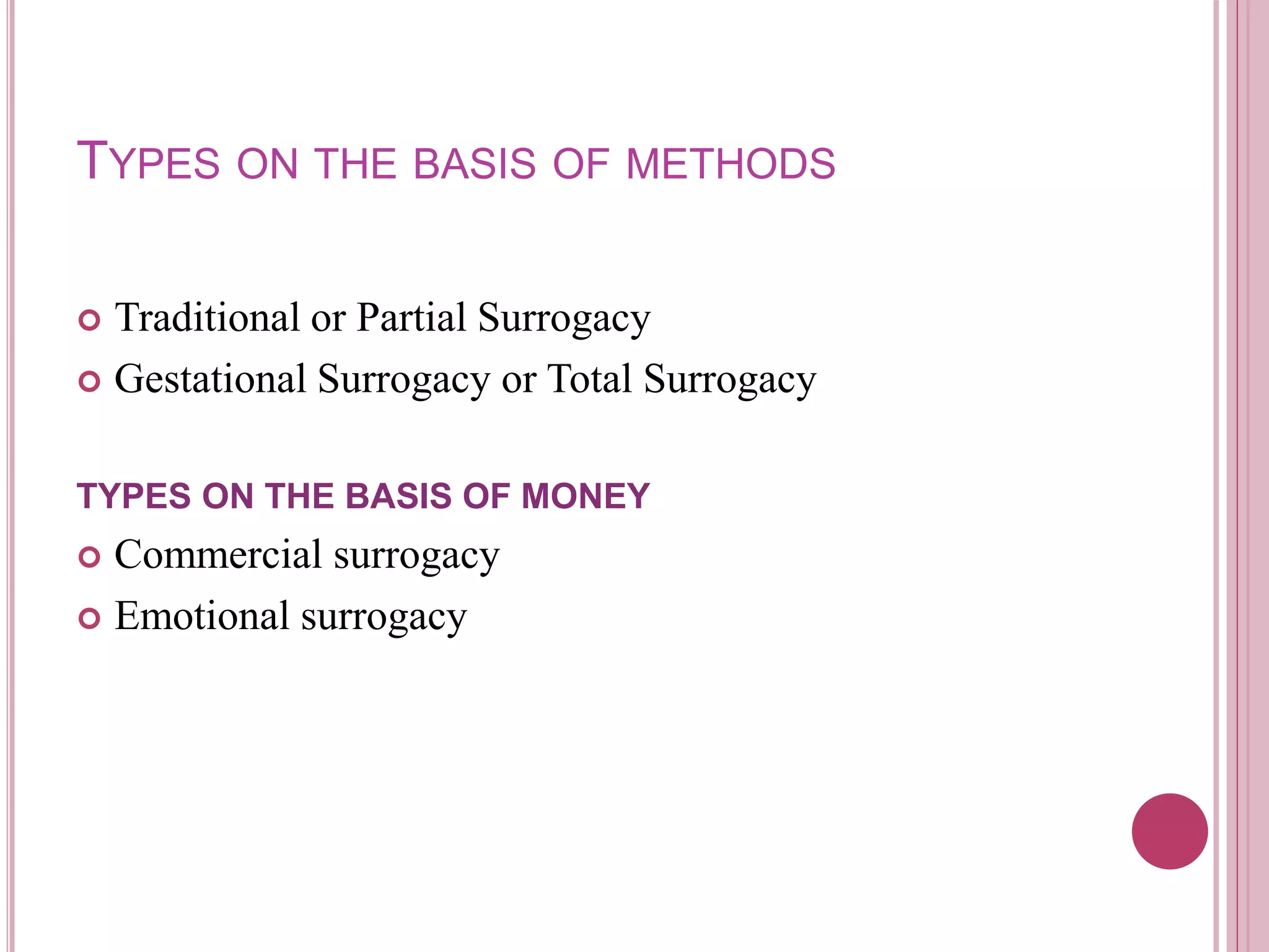 Surrogacy ppt | PPTX