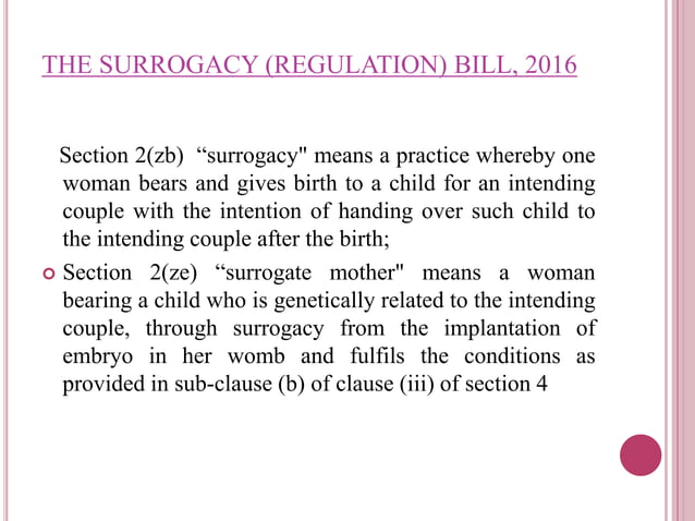 Surrogacy ppt | PPTX | Pregnancy | Reproductive Health