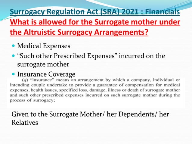 Surrogacy Regulation Act 2021 | PDF | Pregnancy | Reproductive Health