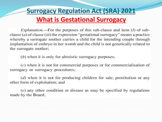 Surrogacy Regulation Act , Baba’s Explainer – AZZU