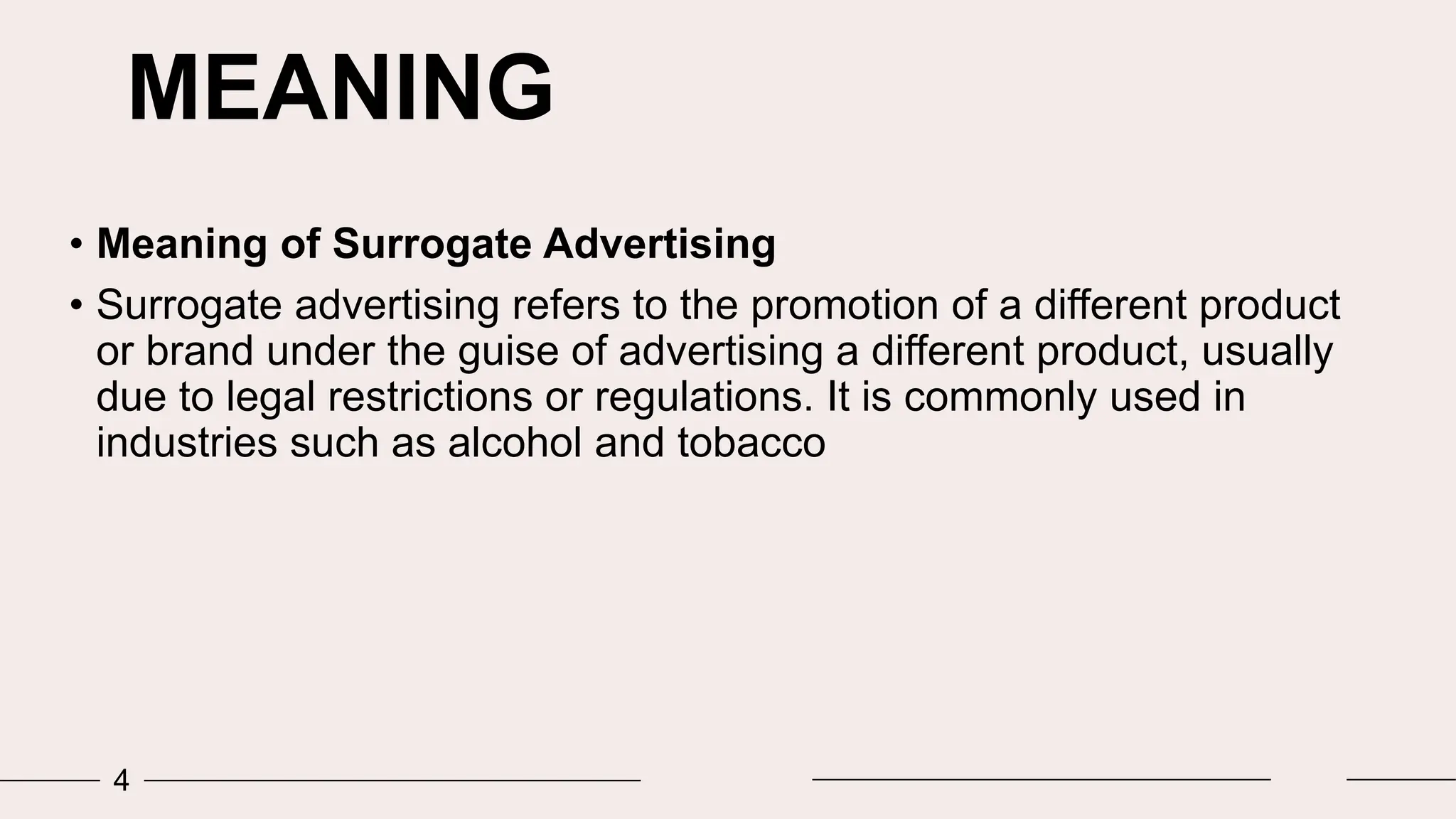 Surrogate Advertising presentation pptx pptx | PPT