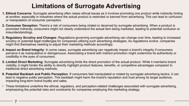 Surrogate Advertising presentation pptx pptx | PPT | Free Download