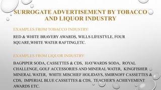 Surrogate Advertising - Advertising and Sales Promotion | PPTX