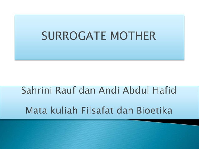 Materi Presentasi surrogate mother.pptx