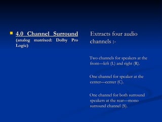 Surround Sound | PPT