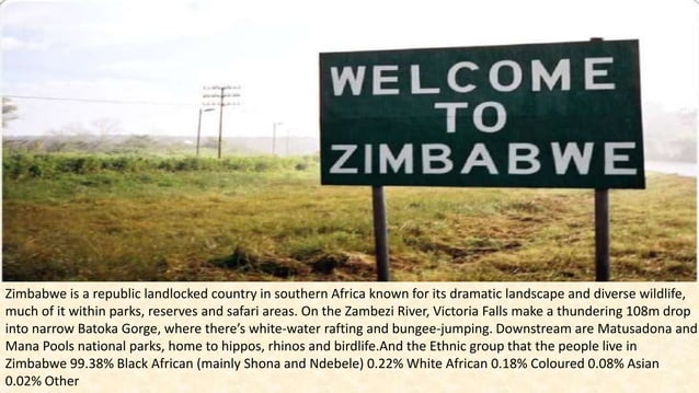 Surrounding of zimbabwe | PPT