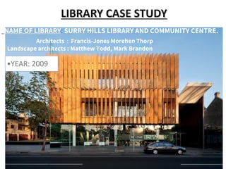 PUBLIC LIBRARY CASE STUDY | PDF