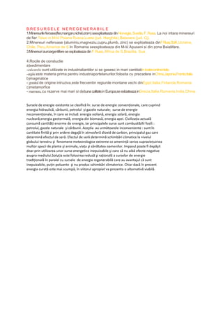 Surse conventionale | DOCX