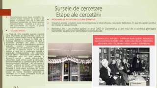 Surse de cercetare. | PPTX