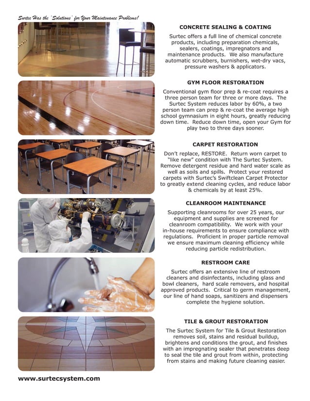 Surtec Overview | PDF