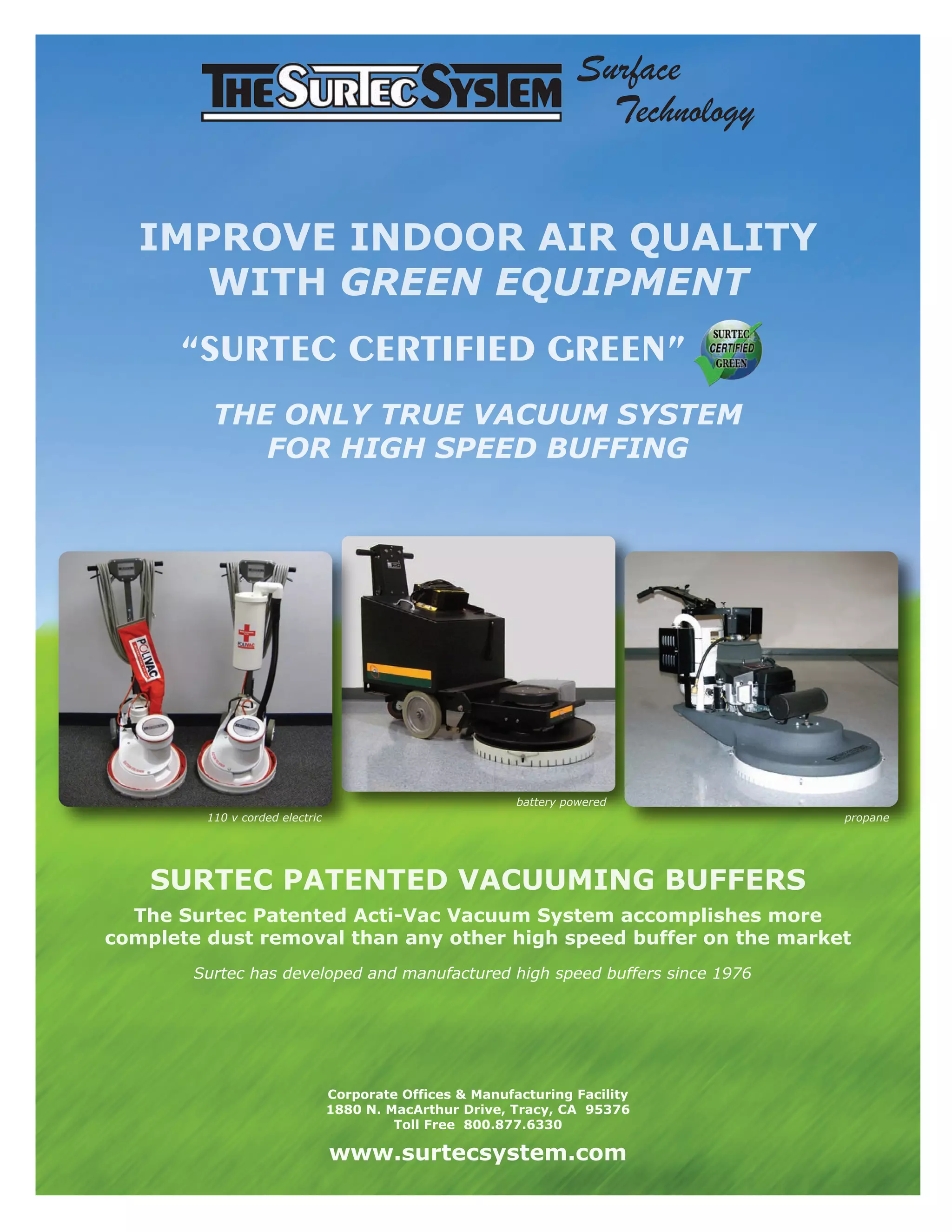 Surtec Vacuuming Buffers Email | PDF