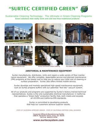 Surtec Vacuuming Buffers Email | PDF