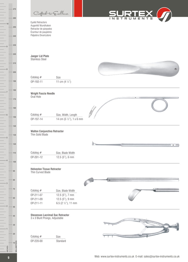 OPHTHALMIC SURGERY INSTRUMENTS | PDF