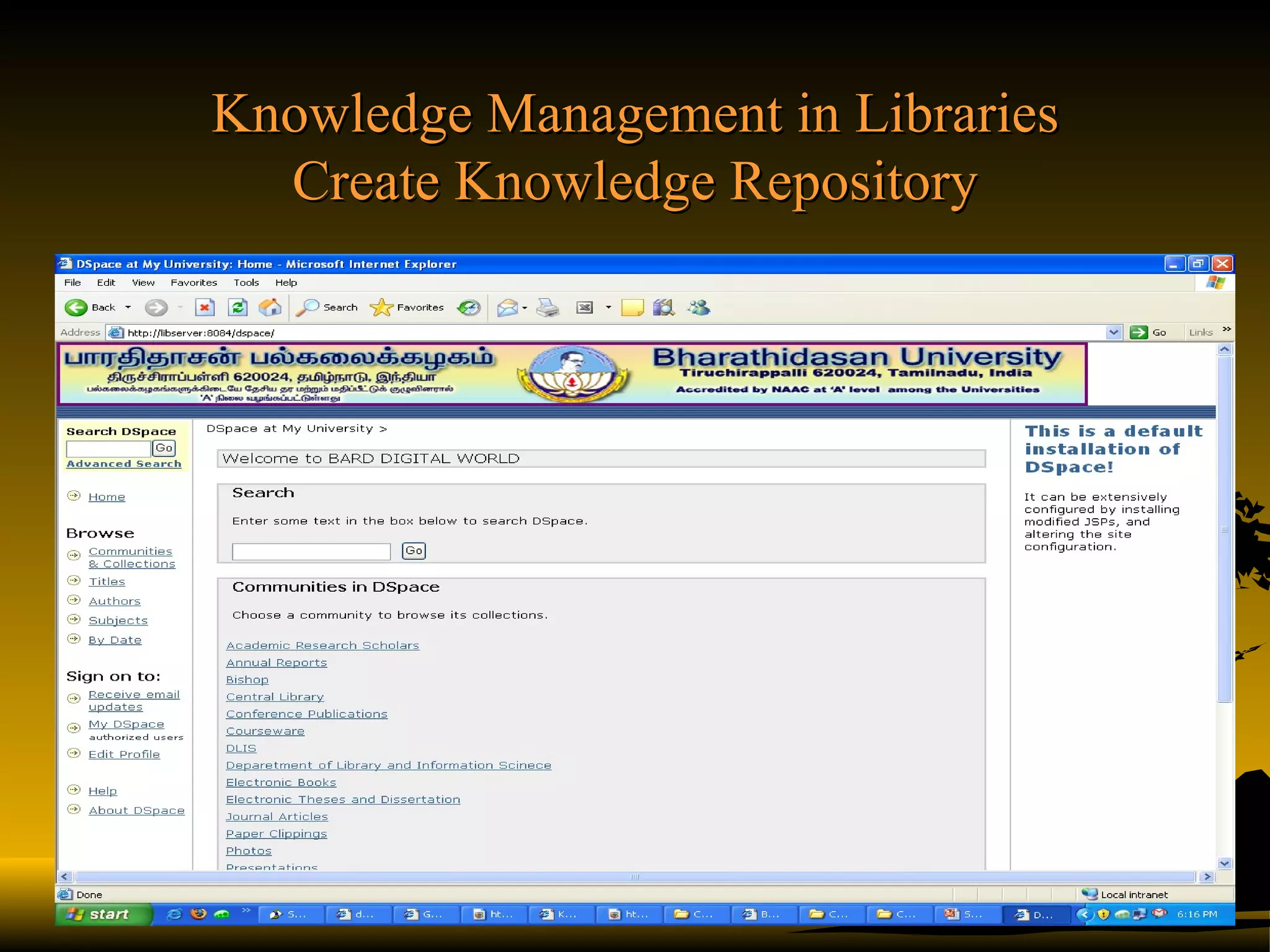 Knowledge Management Overview | PPT