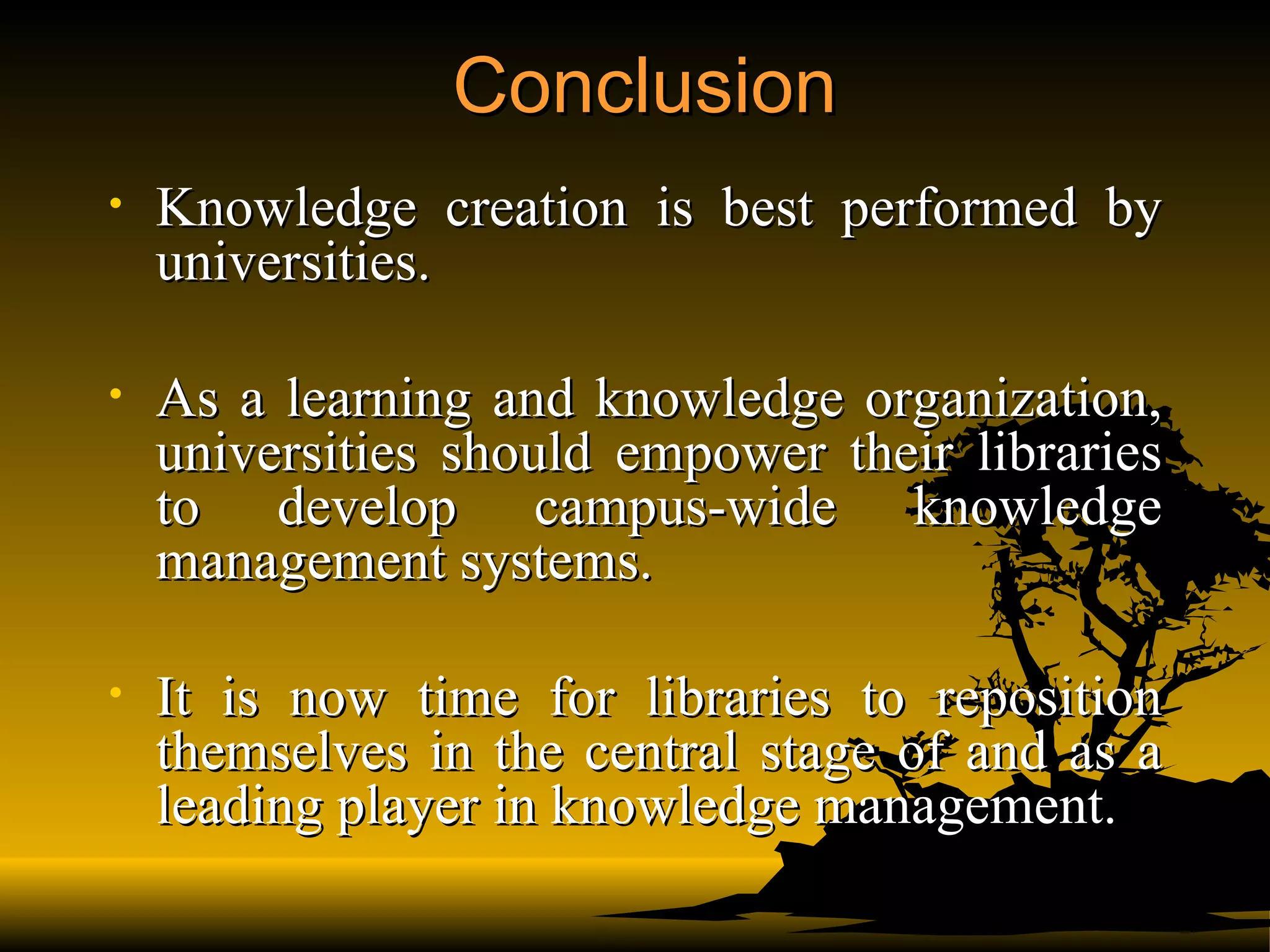 Knowledge Management Overview | PPT