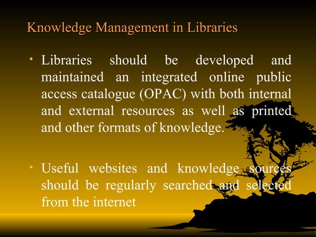Knowledge Management Overview | PPT