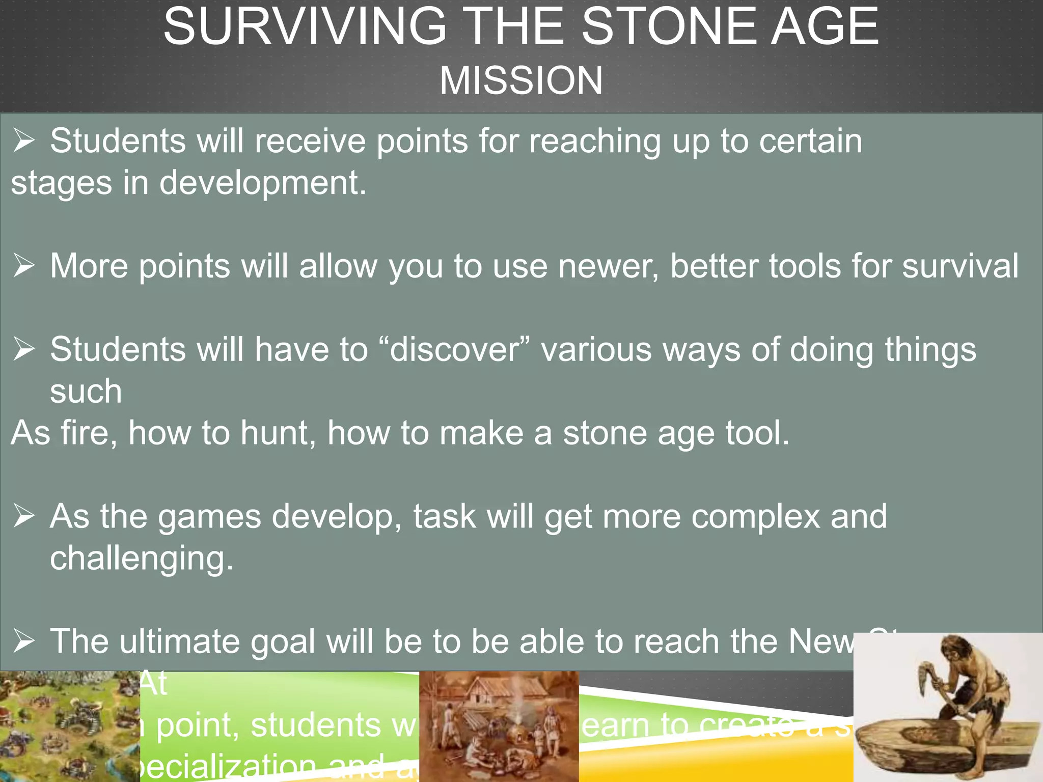 Surviving the Stone Age | PPT
