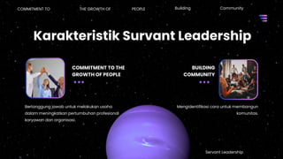 survant leadership, karakter pemimpin, kepemimpinan | PPT