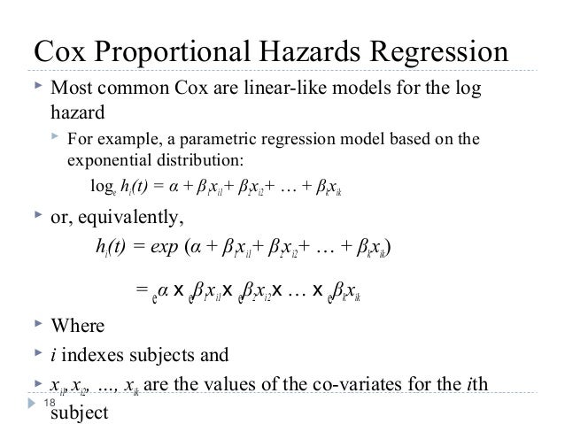Part 2 Cox Regression