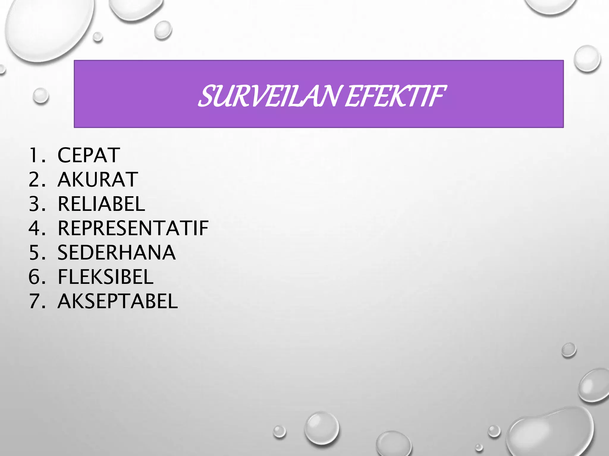 Surveilans epidemiologi | PPTX