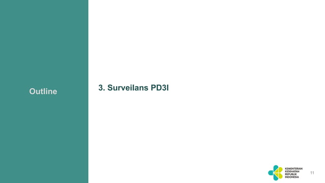 Surveilans PD3I (Penyakit Yang Dapat Dicegah Dengan Imunisasi) Update | PPTX