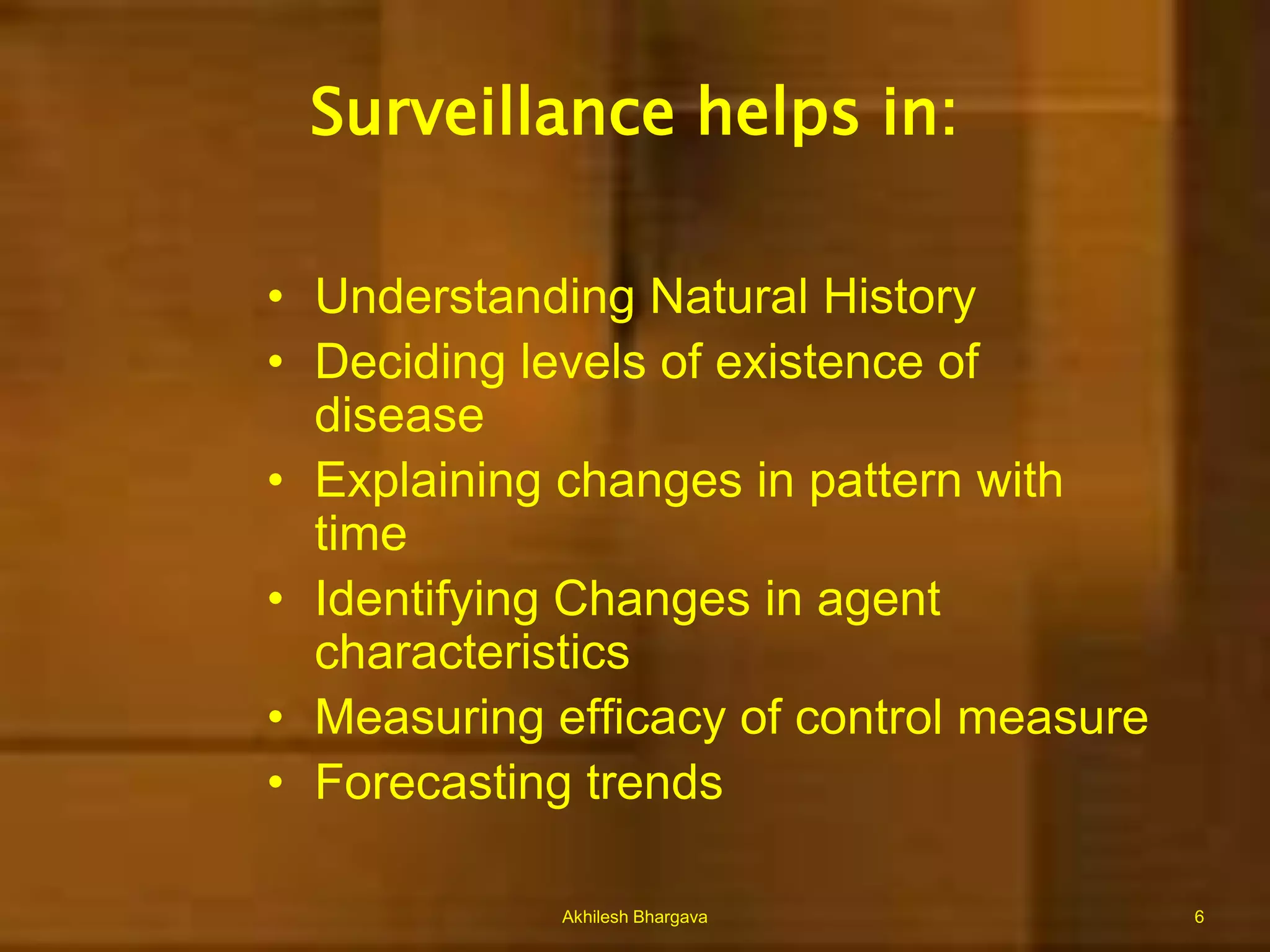 Surveillance | PPTX