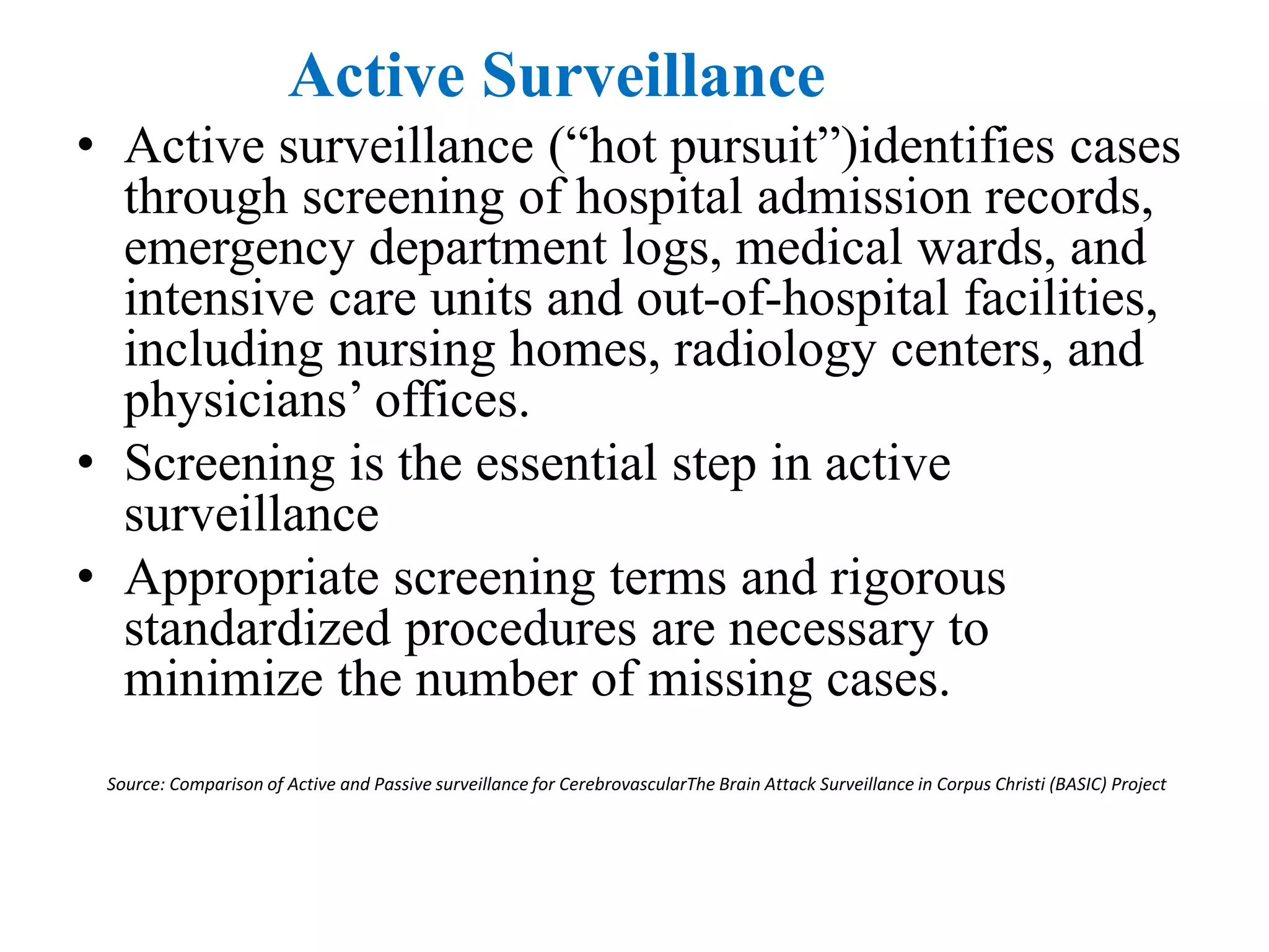 Surveillance | PPTX