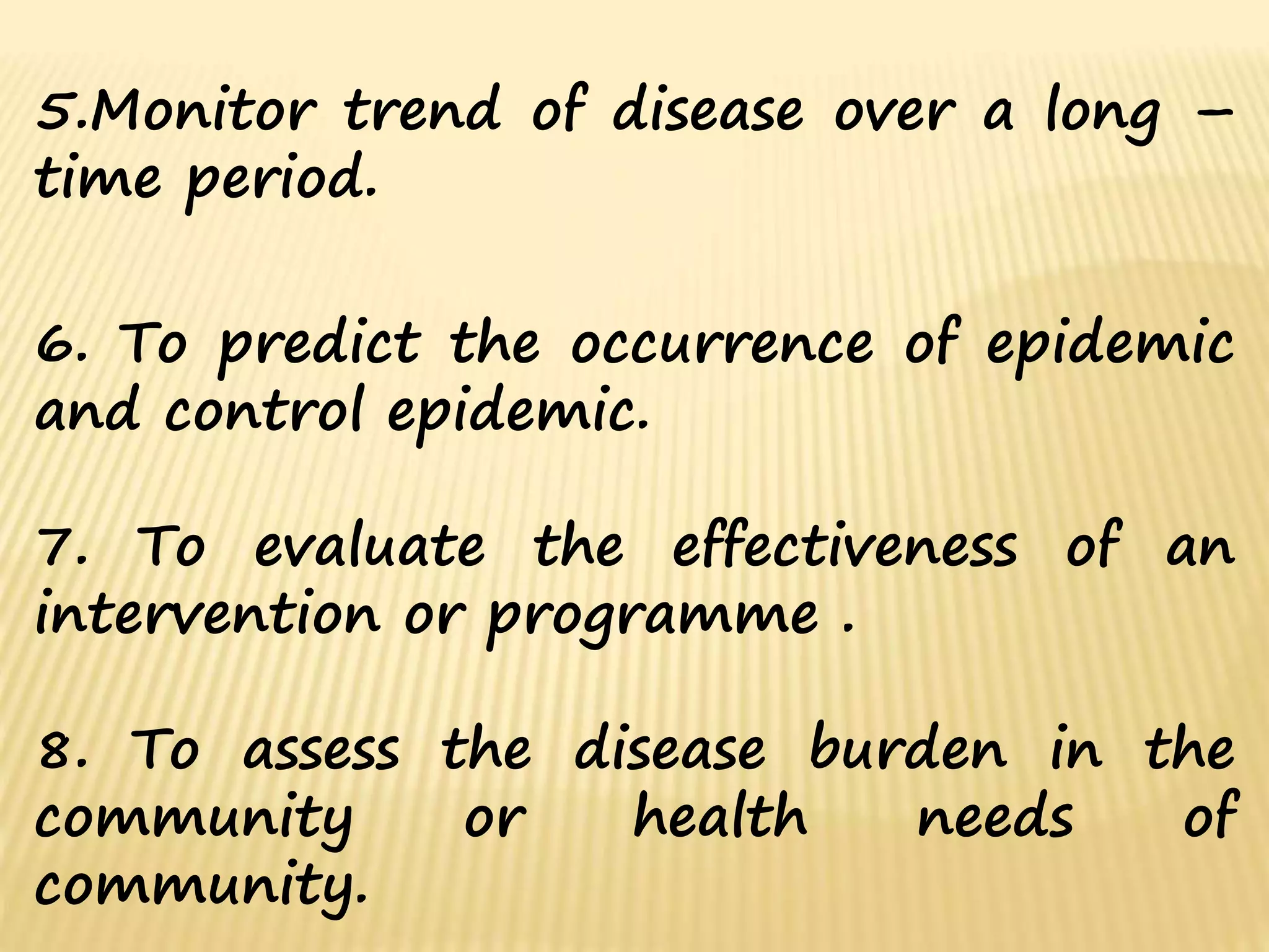 Public Health Surveillance | PPTX