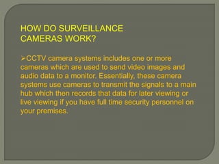 Surveillance camera control system | PPT