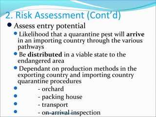 Surveillance in pest risk analysis | PPT