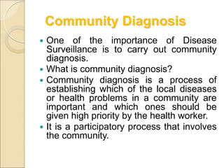 SURVEILLANCE PRESENTATION.pptinpublic health | PPT
