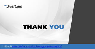 Comprehensive Surveillance Security Services by Briefcam | PPTX