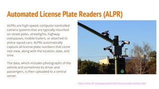 Surveillance technologies a primer | PPTX