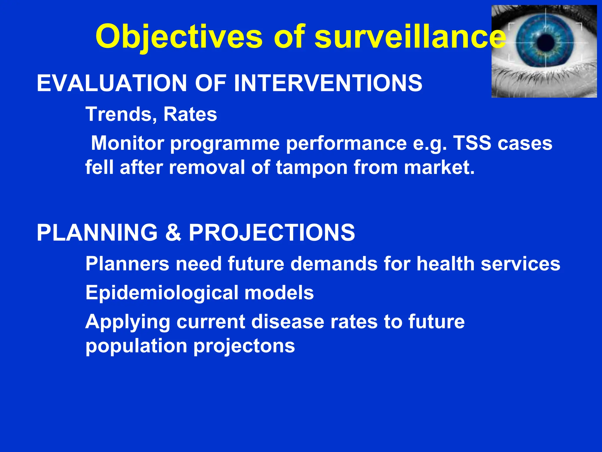 Surveillance system type, steps in planning a system.ppt