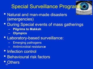 Surveillance system type, steps in planning a system.ppt