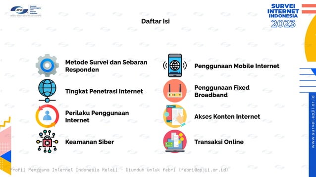 SURVEI PELAKU & PENETRASI INTERNET DI INDONESIA.pdf