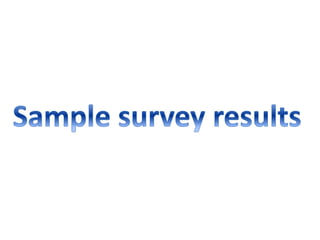 Survey for sample script! | PPT