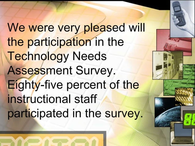 Technology Needs Assessment Survey Results | PPT